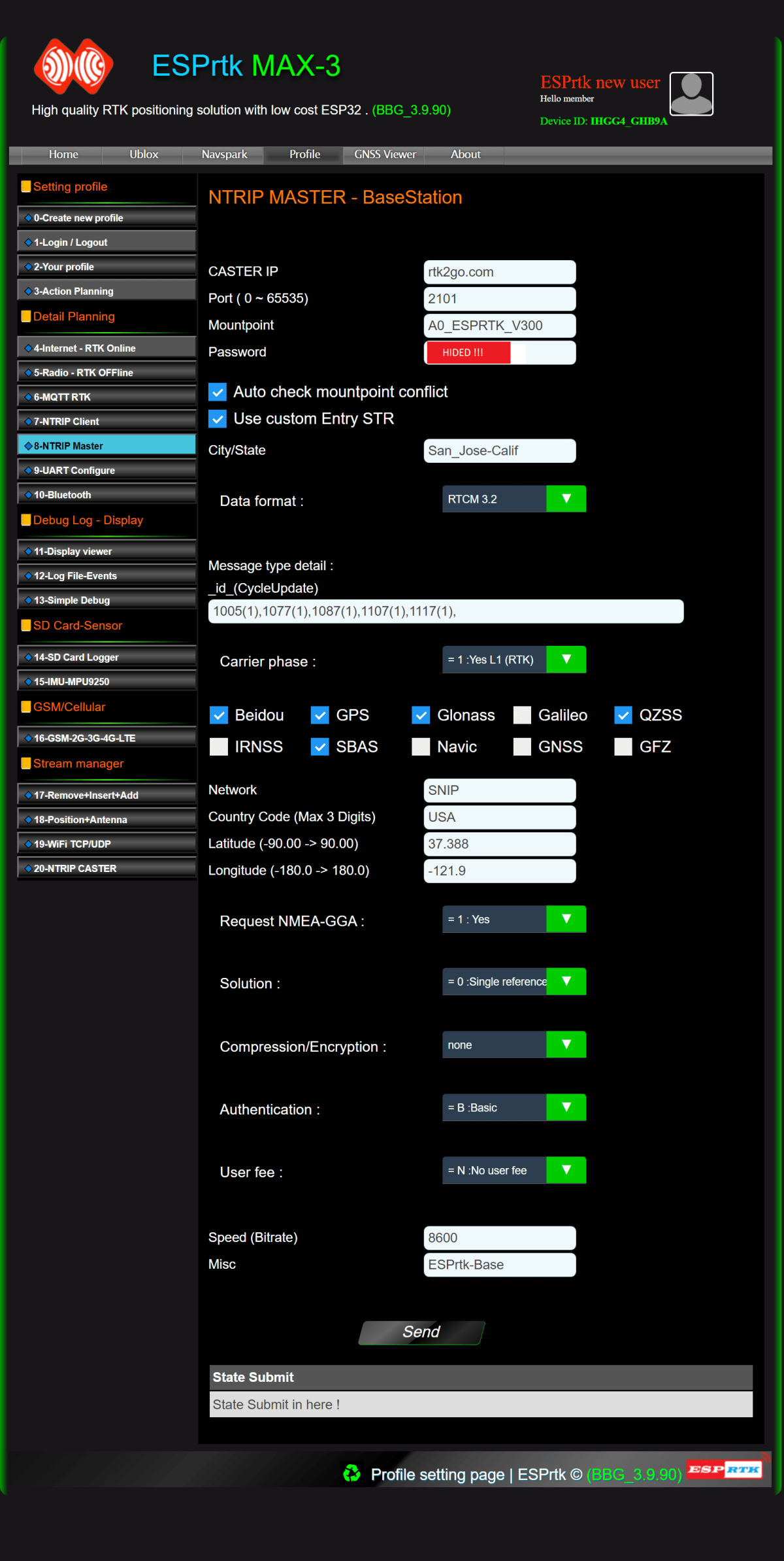 Blog – NTRIP RTK Basestation – PX1122R / F9P + ESP32 + TRIMBLE, TOPCON, John Deere – ESP32 RTK ...